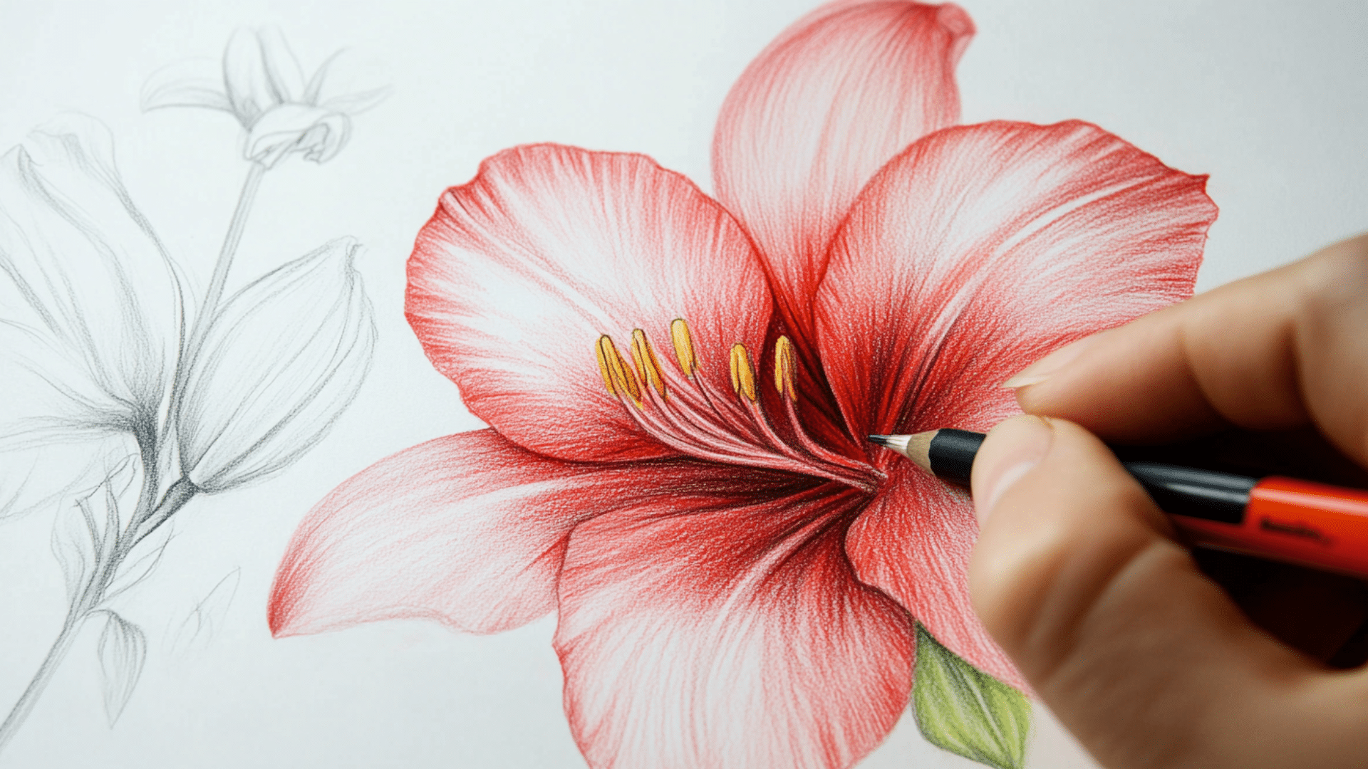 Foolproof Steps to Draw a Flower Easily - Meredith Plays