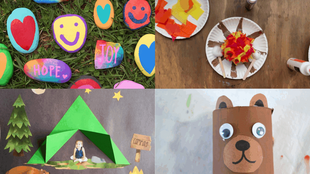 21 Easy Camping Crafts for Preschoolers to Enjoy - Meredith Plays