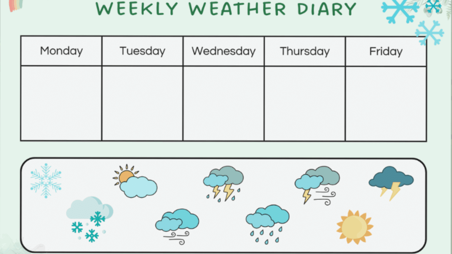 Interactive Weather Experiments for Kids - Meredith Plays