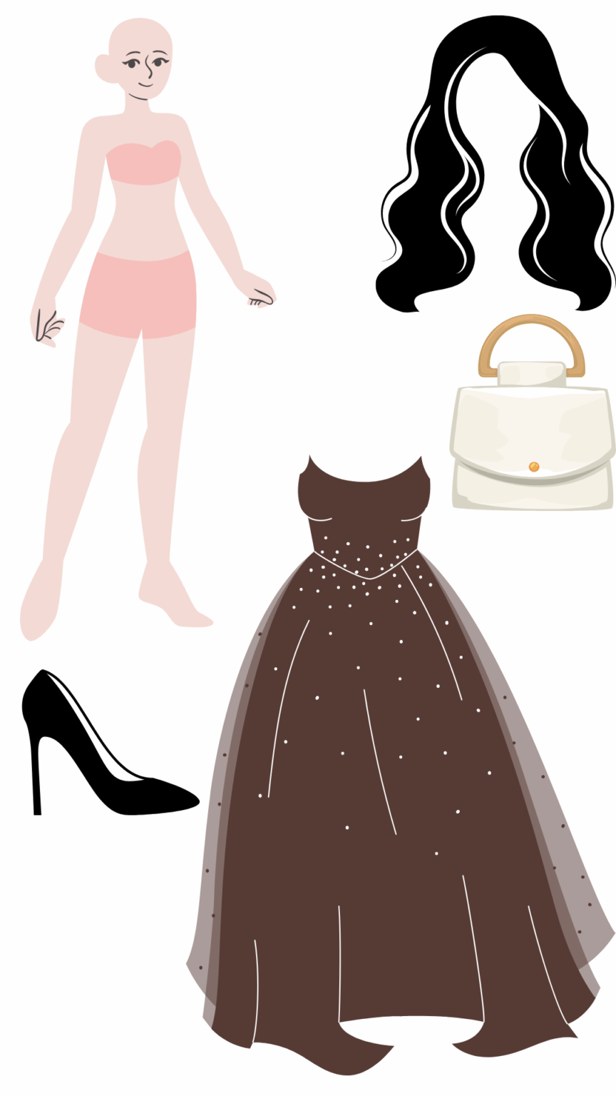 Free PDF Printable Paper Doll Dress Up - Meredith Plays