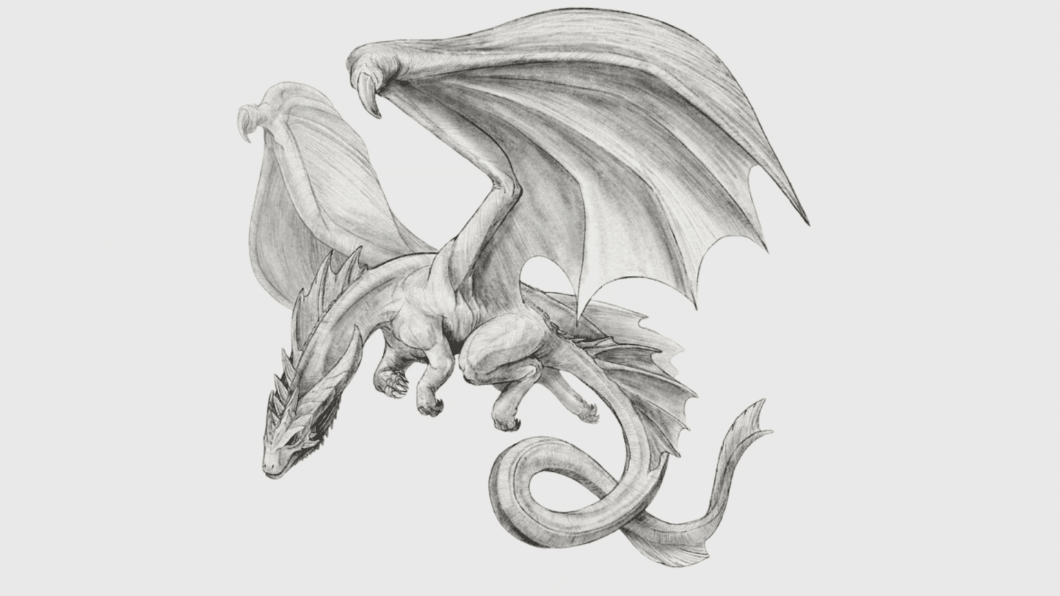 Mastering How to Draw a Realistic Dragon Full Body - Meredith Plays
