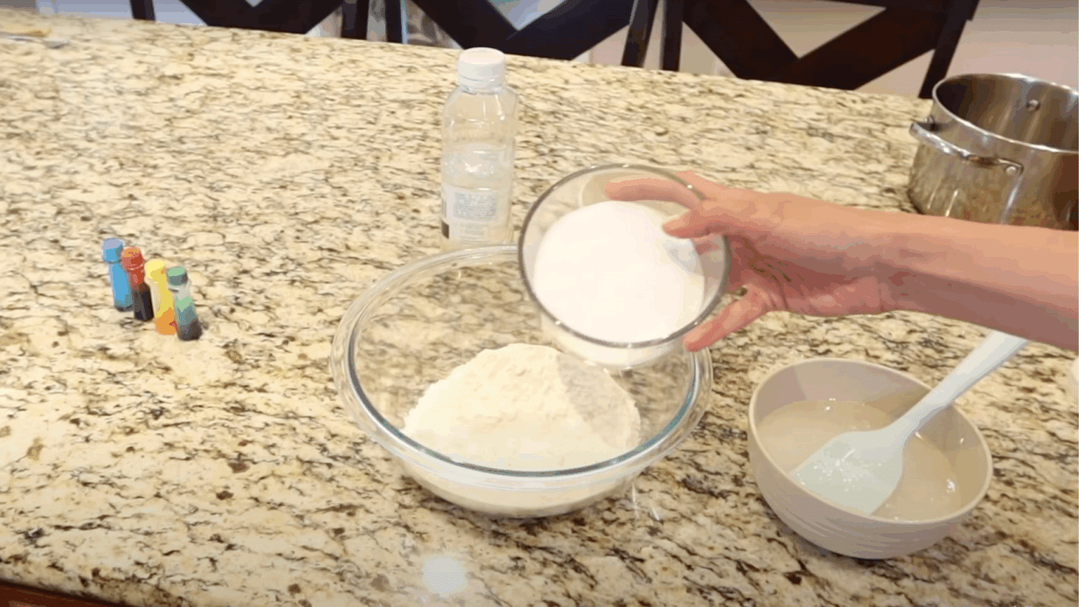 Create Soft And Safe No-Cook Homemade Playdough - Meredith Plays