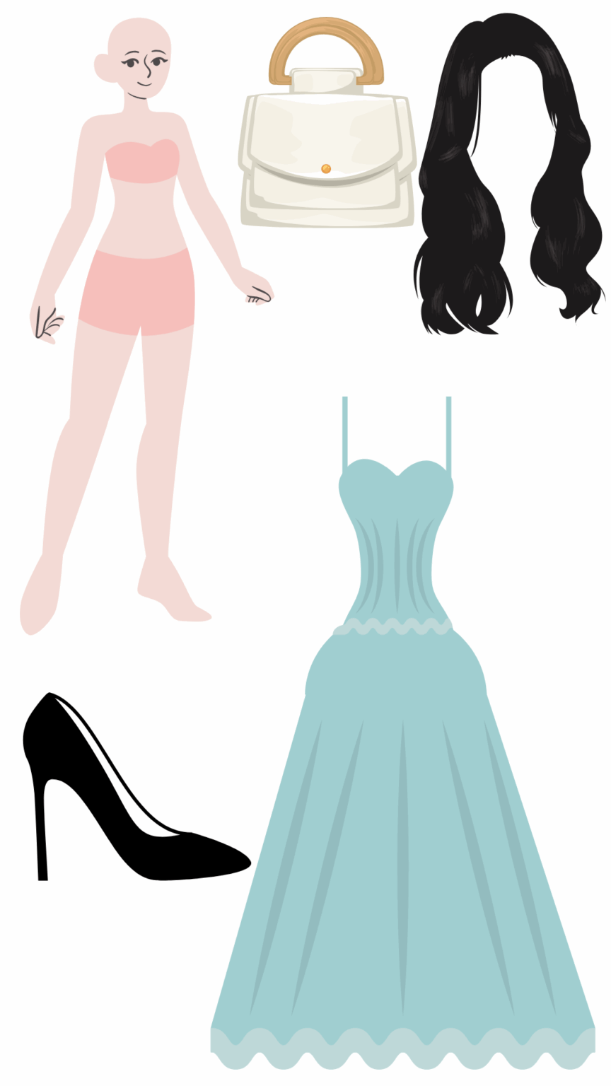 Free PDF Printable Paper Doll Dress Up - Meredith Plays