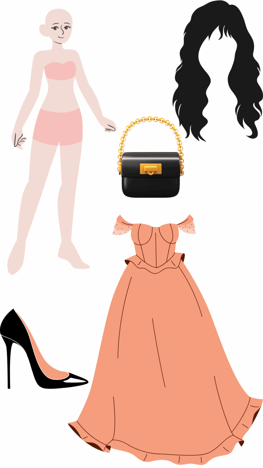 Free PDF Printable Paper Doll Dress Up - Meredith Plays