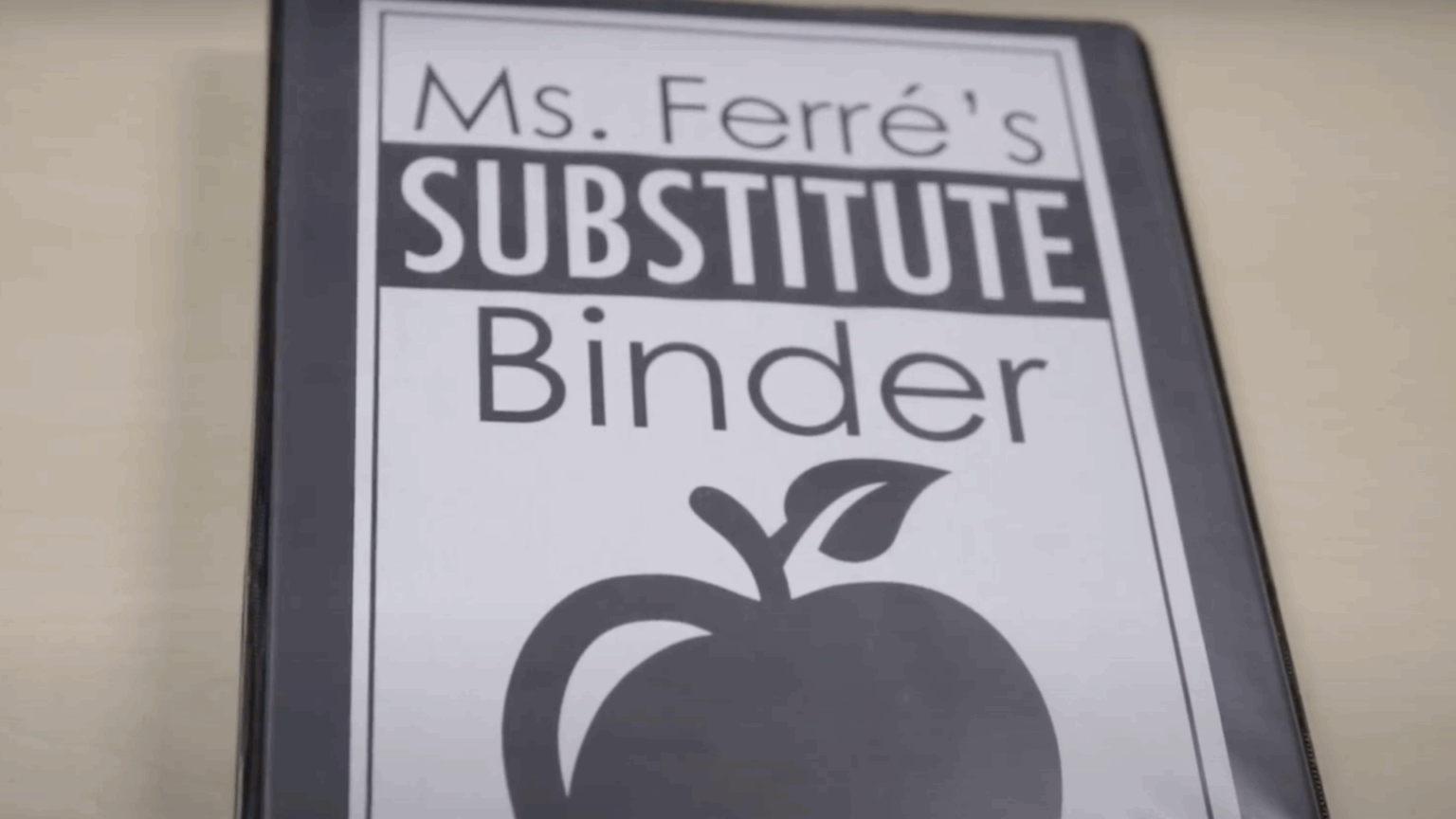 Substitute Binder 101: Your Classroom's Emergency Backup Plan - Meredith Plays