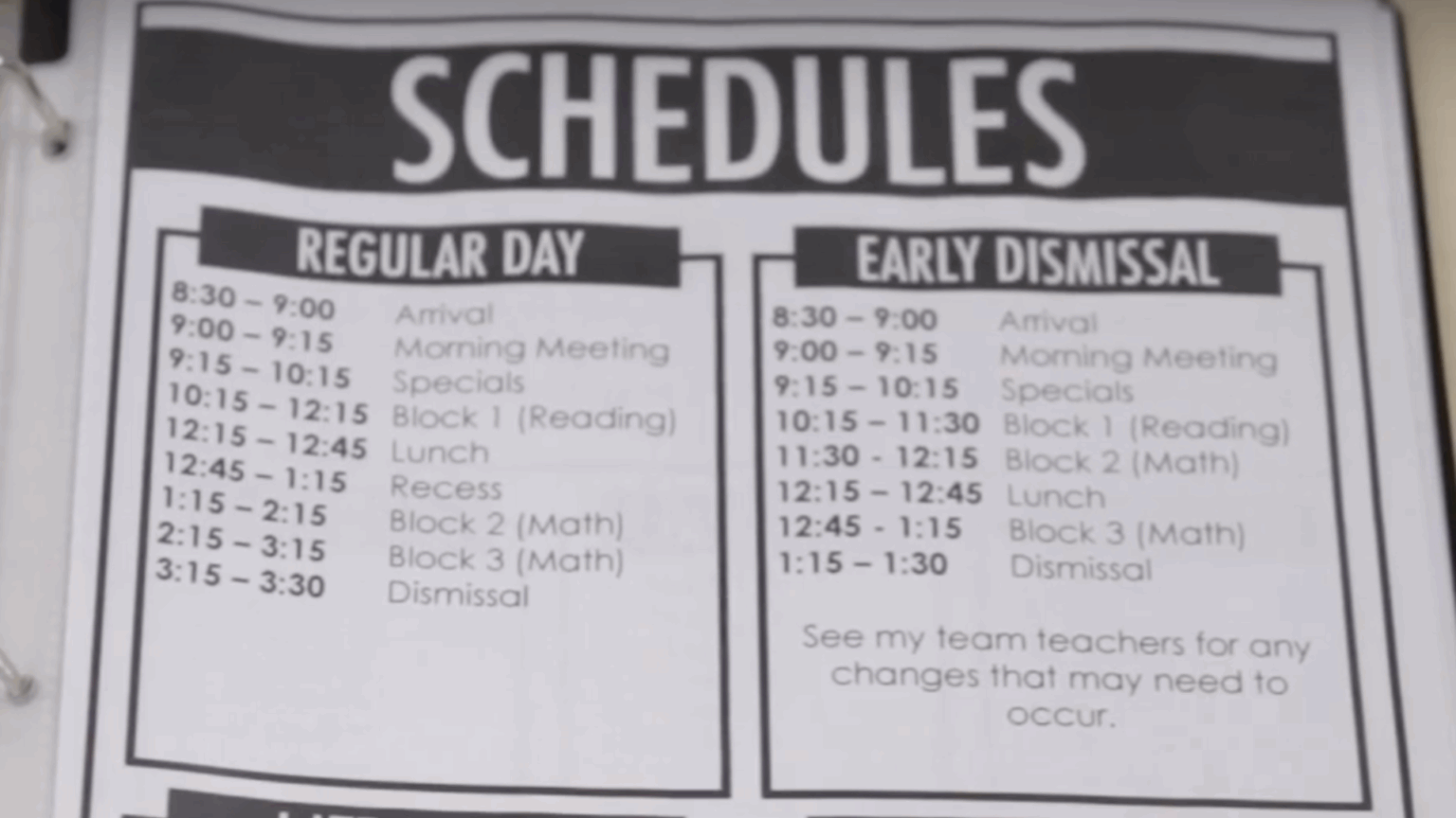 Substitute Binder 101: Your Classroom's Emergency Backup Plan ...