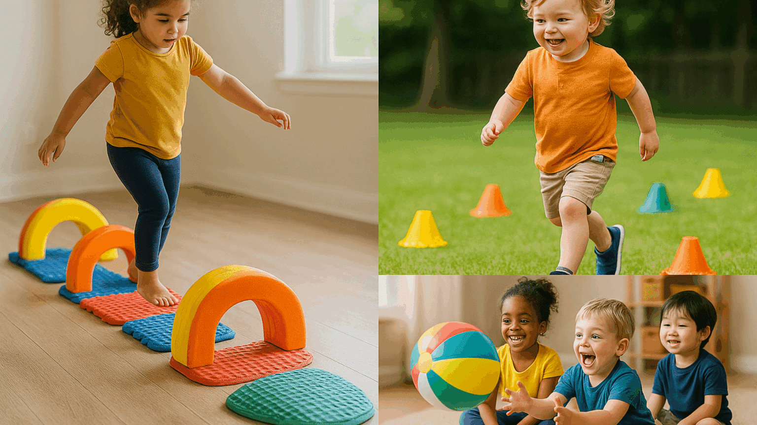 Fun and Easy Large Motor Activities for Preschoolers - Meredith Plays