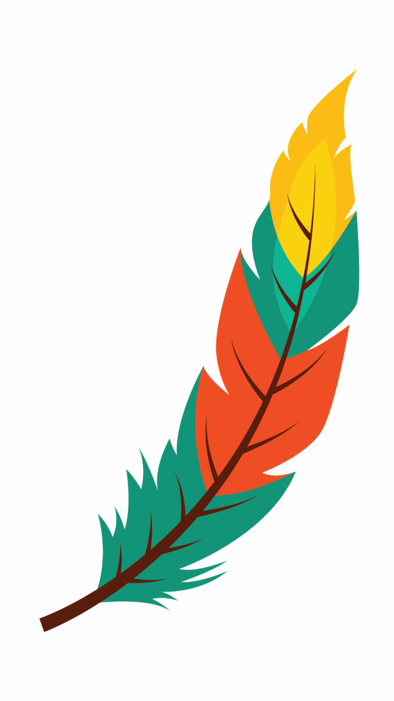 Free Printables Feather Template for Coloring and Crafts - Meredith Plays