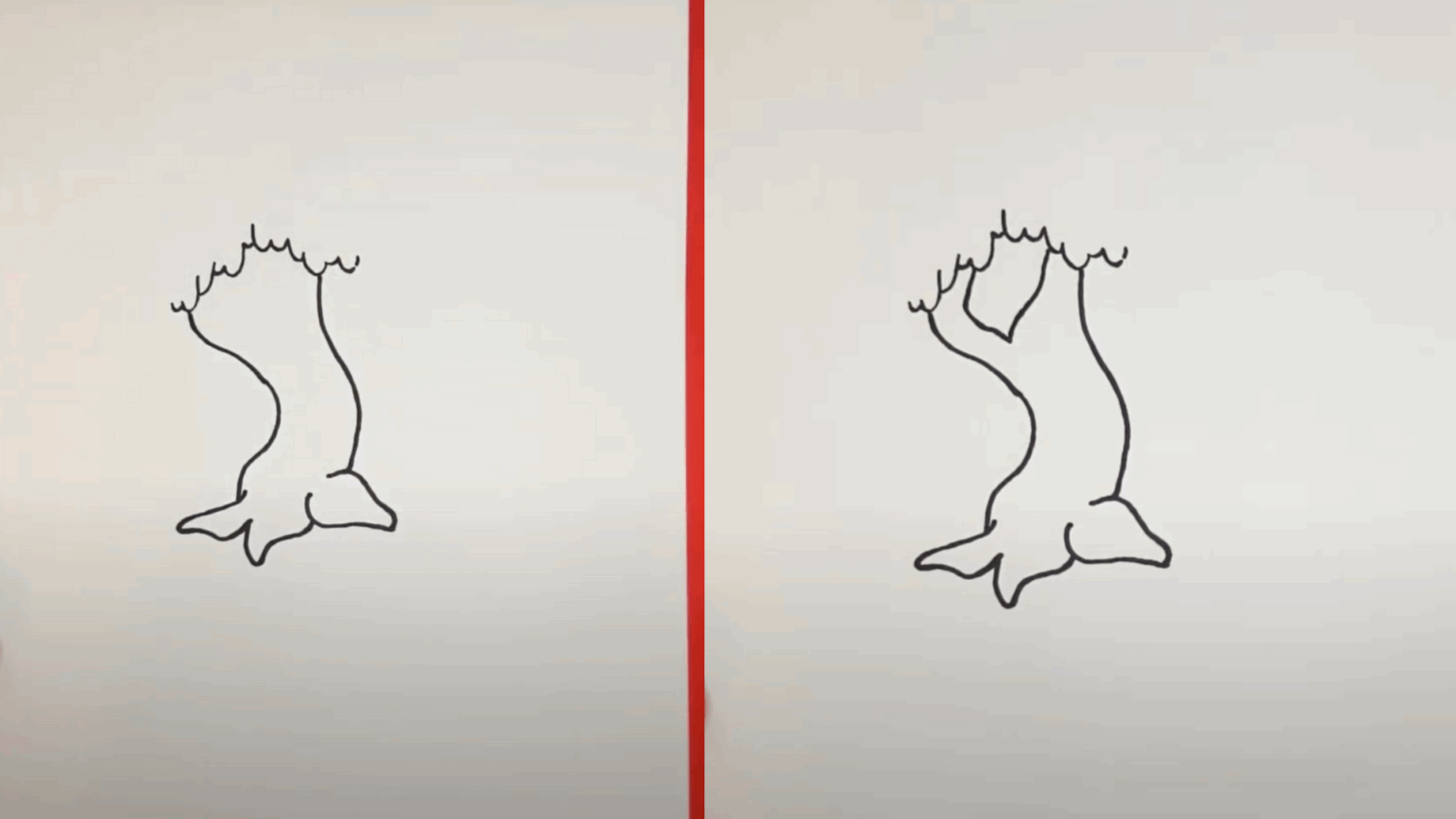Step-By-Step Tutorial: Willow Tree Drawing Easy - Meredith Plays