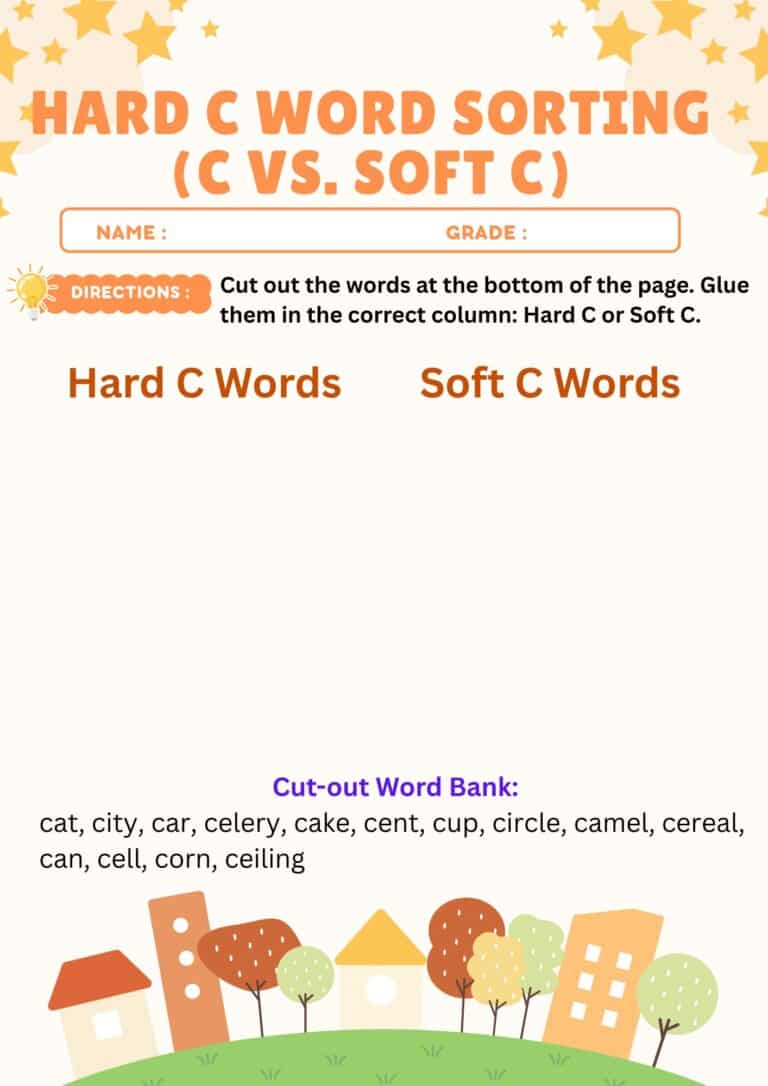 Learning All About Hard C Words - Meredith Plays