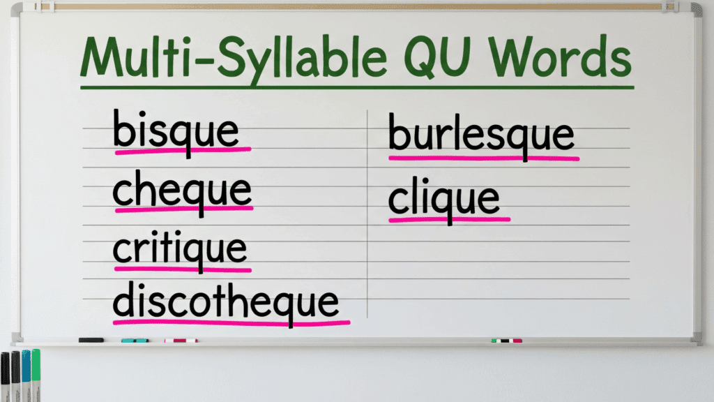 321 QU Words That Will Boost Reading Skills - Meredith Plays