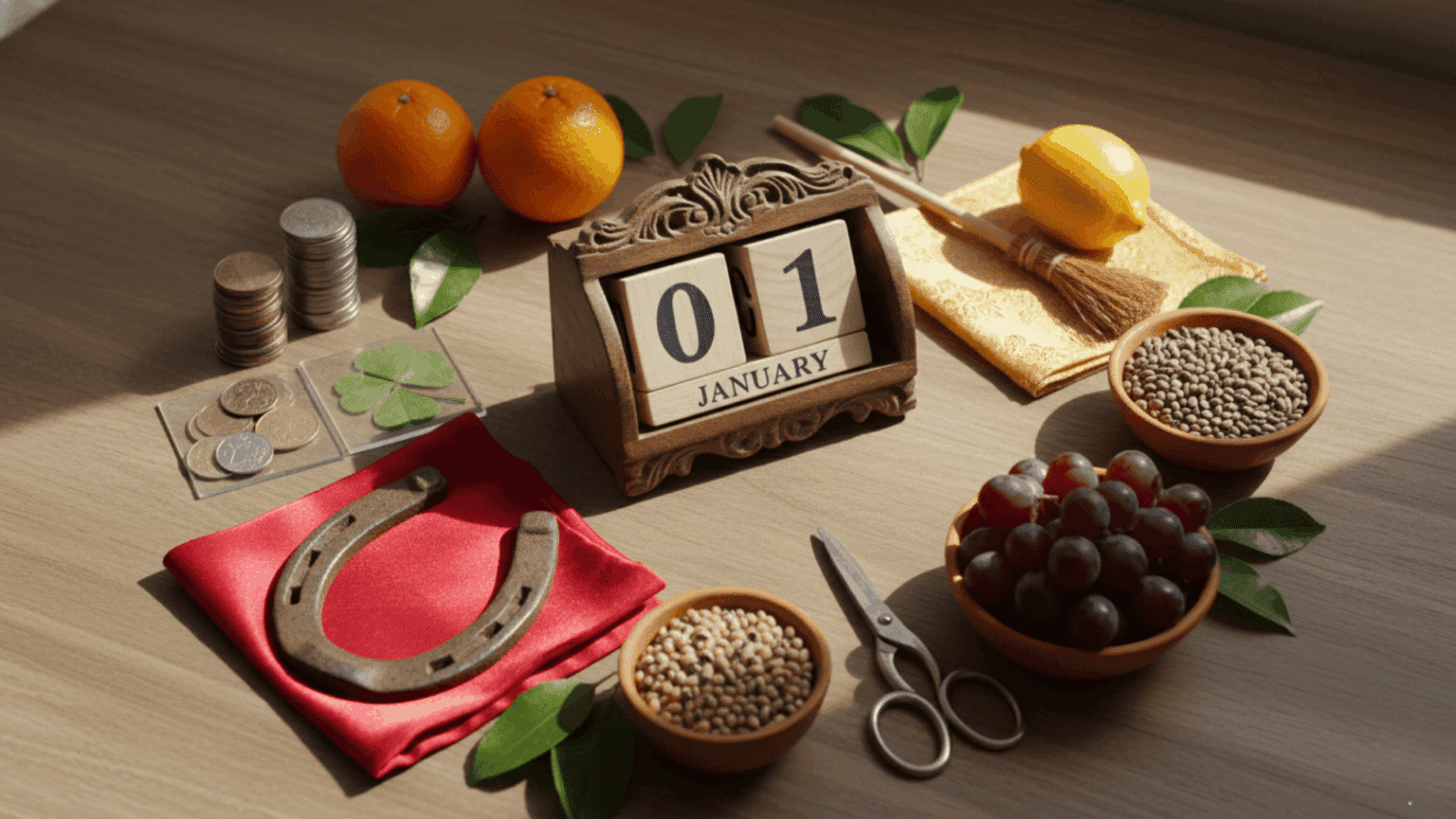 New Year Superstitions: 26 Traditions for Luck - Meredith Plays