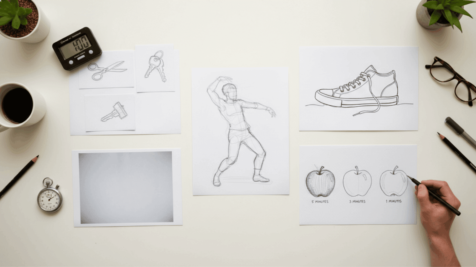 How to Do Contour Drawing: Examples & Practice Tips - Meredith Plays