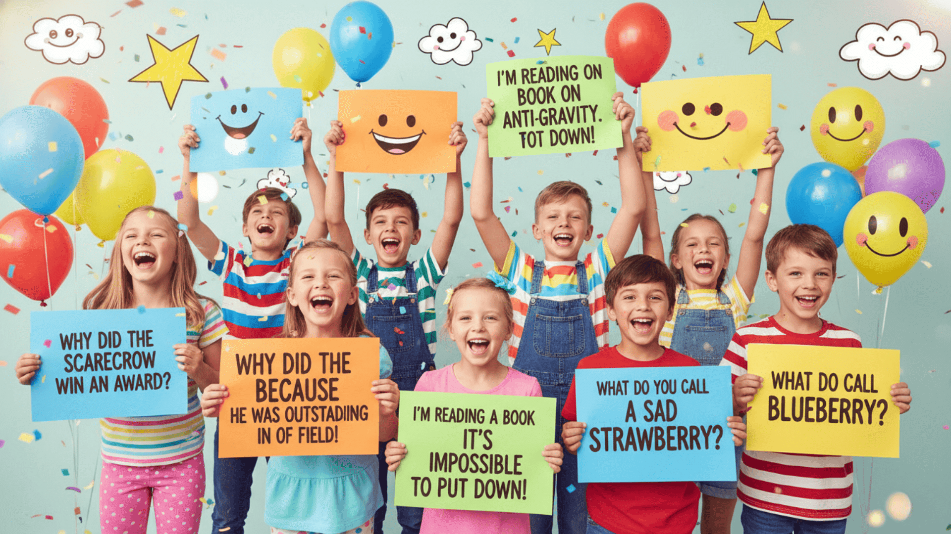 256 Jokes for Kids: Fun, Simple, and Laugh-Out-Loud - Meredith Plays