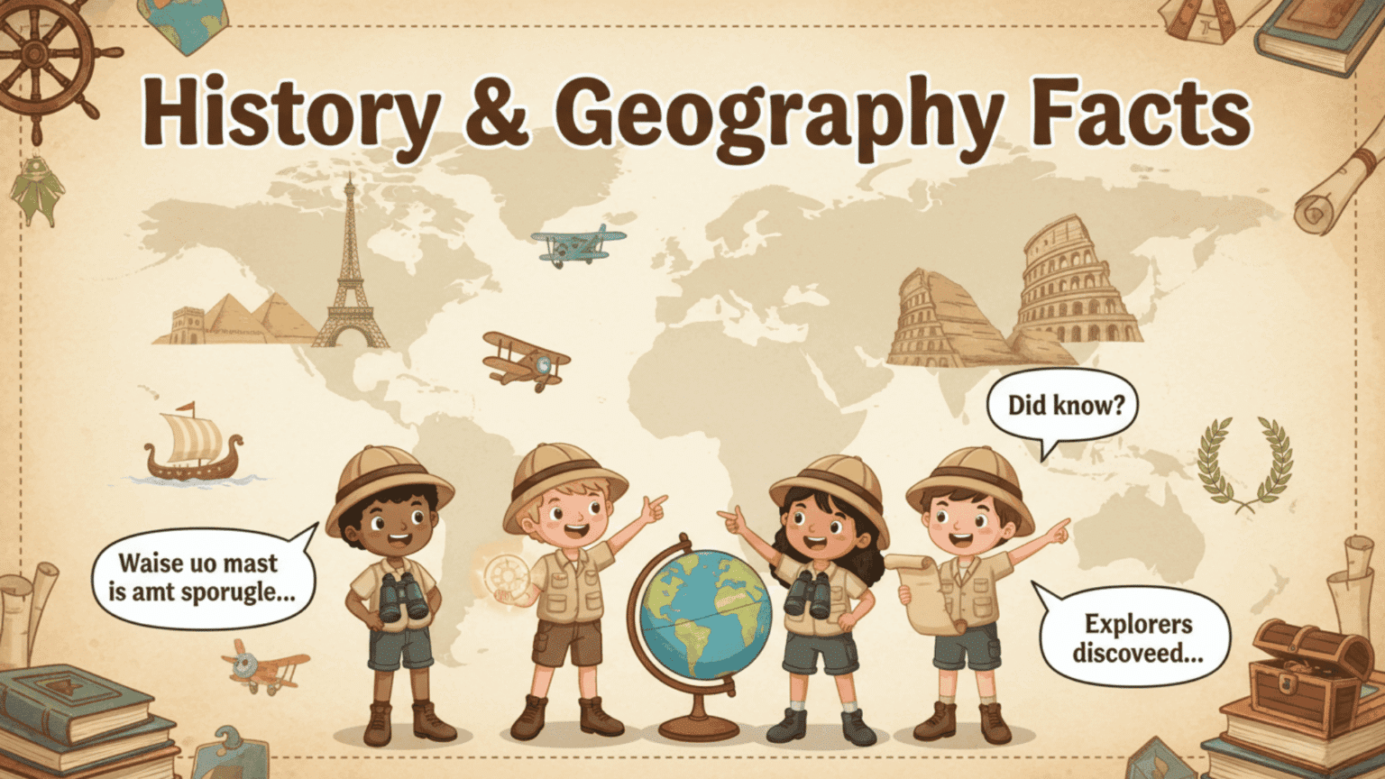 Fun Facts of the Day for Kids: 210 Cool Facts to Share - Meredith Plays
