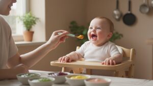 Baby Food Stages: From First Bites to Table Foods - Meredith Plays
