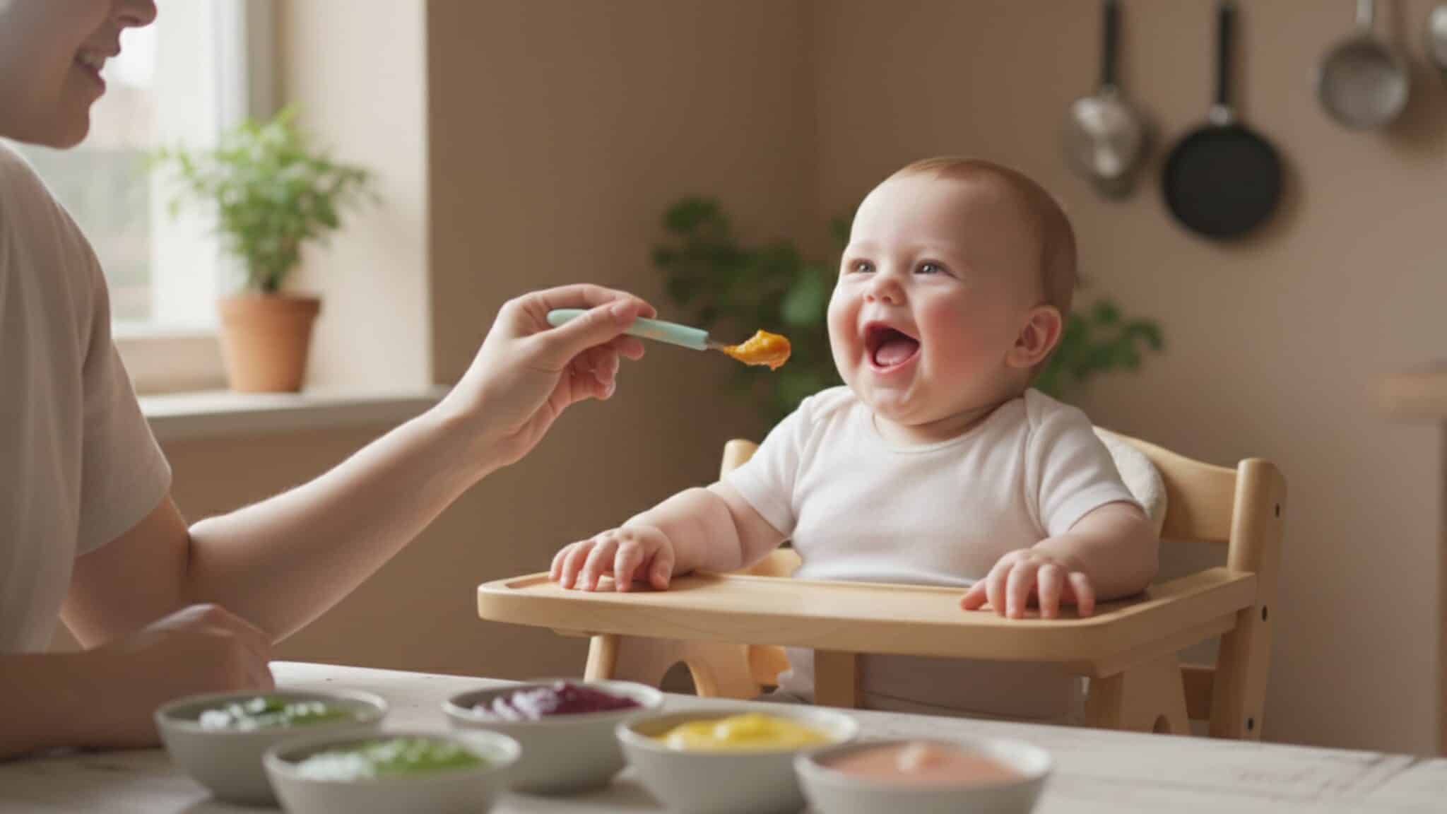 Baby Food Stages: From First Bites to Table Foods - Meredith Plays